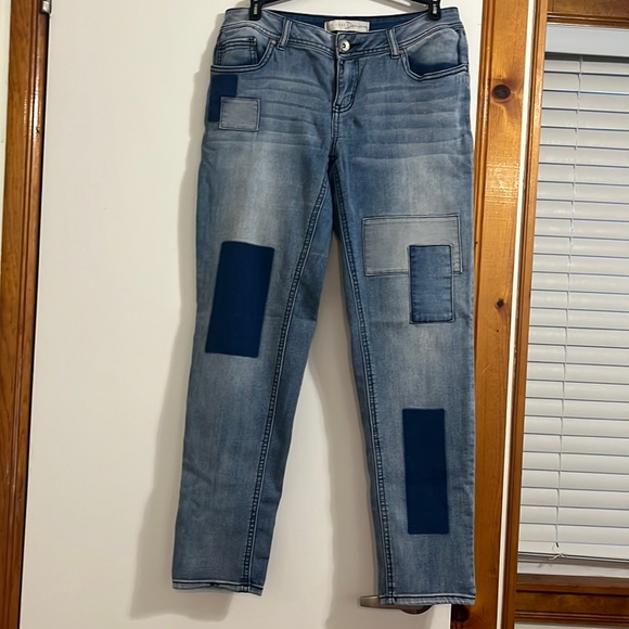 Cato | Jeans | Cato Womens Denim Jeans Modern Size 8 With Patch Work ...
